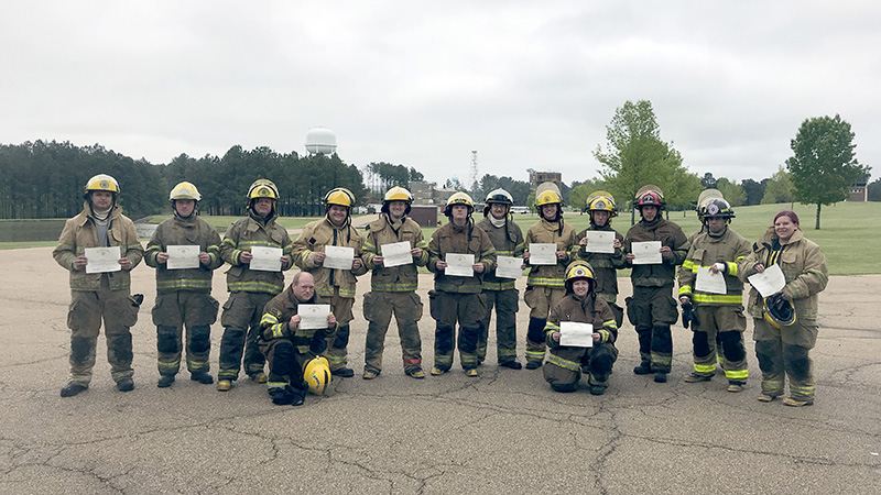 Volunteer firefighters receive certification | Picayune Item