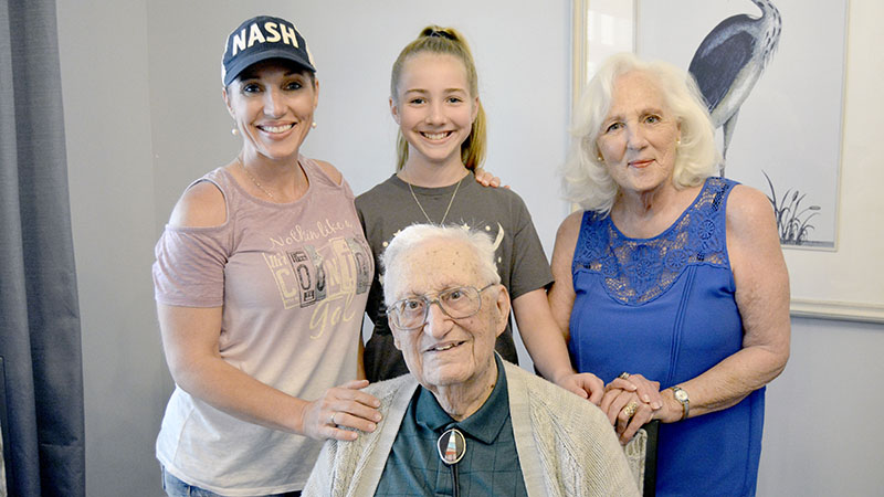 WWII veteran honored for service on Flag Day | Picayune Item