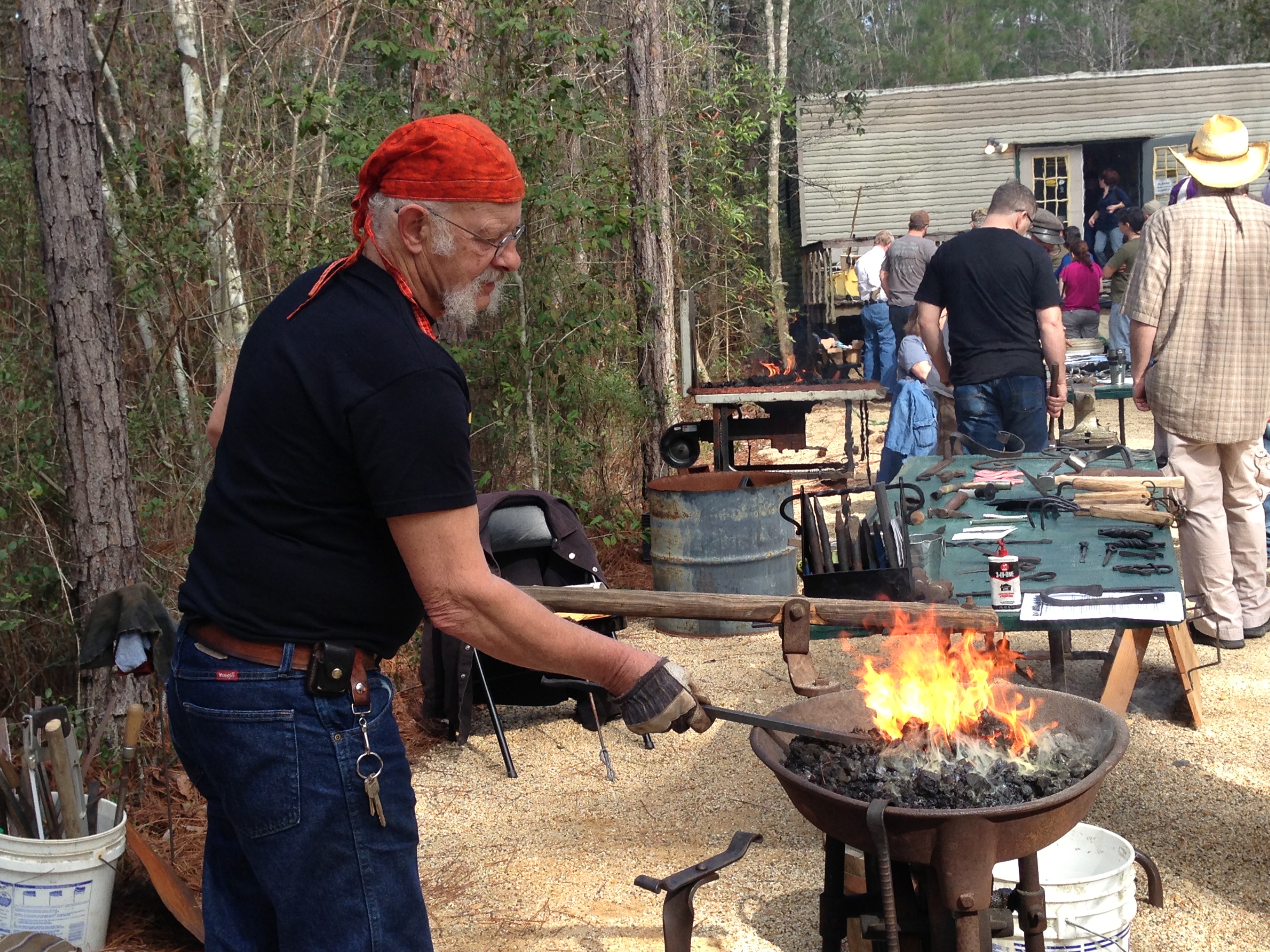 Arboretum’s annual Forge Day features blacksmiths, metalworking ...