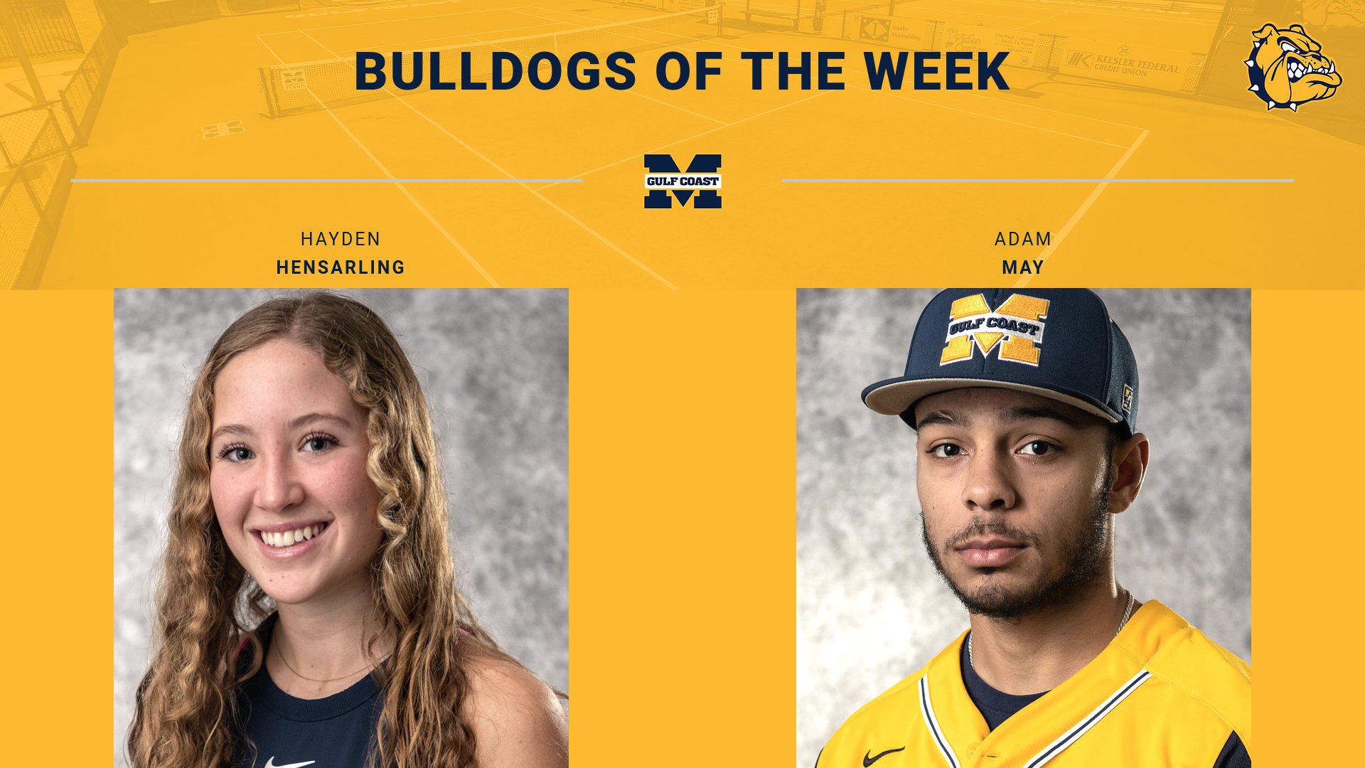 Hensarling, May named Bulldogs of the Week | Picayune Item