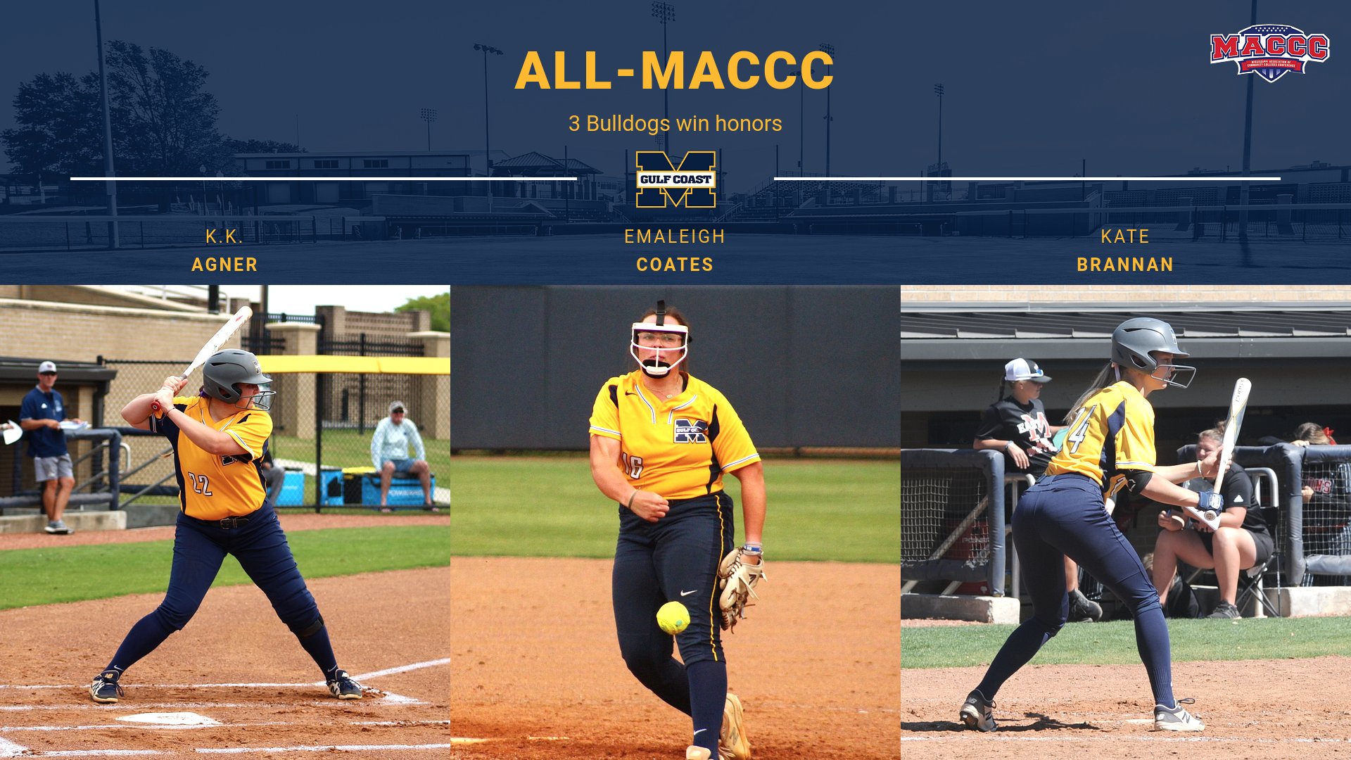 Agner leads 3 Bulldogs on All-MACCC team | Picayune Item