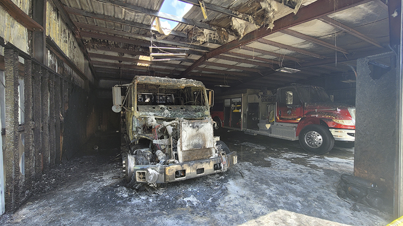 Fire at Nicholson VFD station destroys fire equipment, no injuries ...