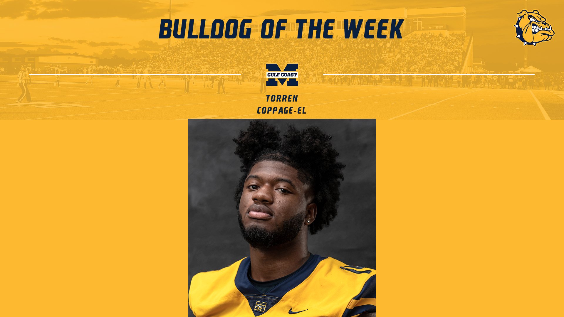 Coppage-El named Bulldog of the Week - Picayune Item | Picayune Item
