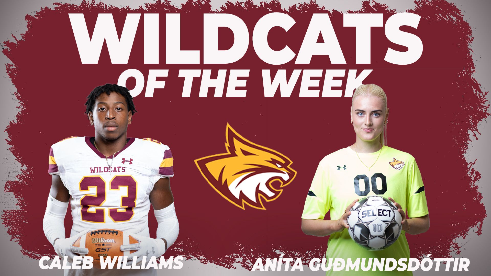 Caleb Williams, Aníta Guðmundsdóttir named Wildcats of the Week ...