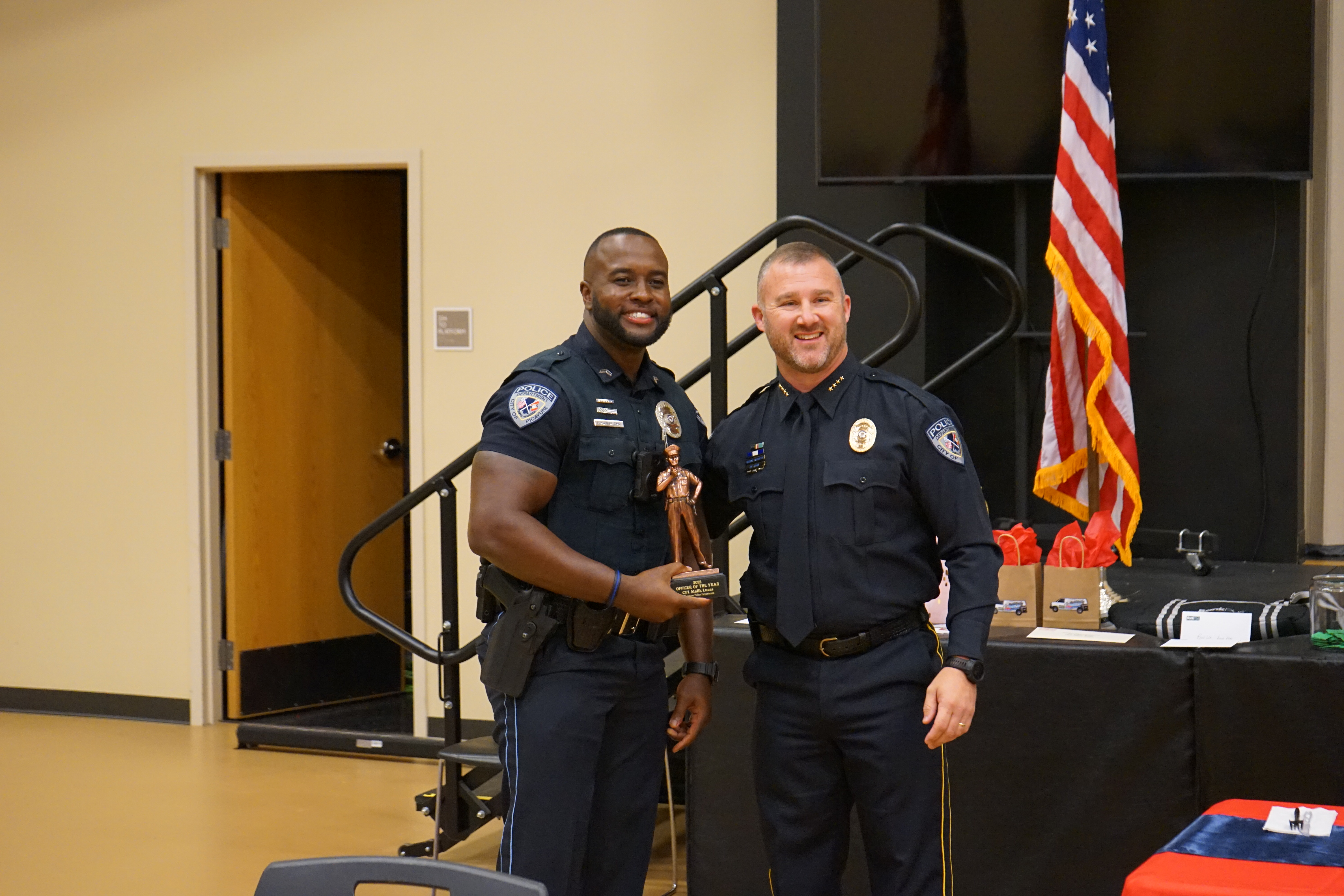 Malik Lucas awarded Police Officer of the Year, other first responders ...