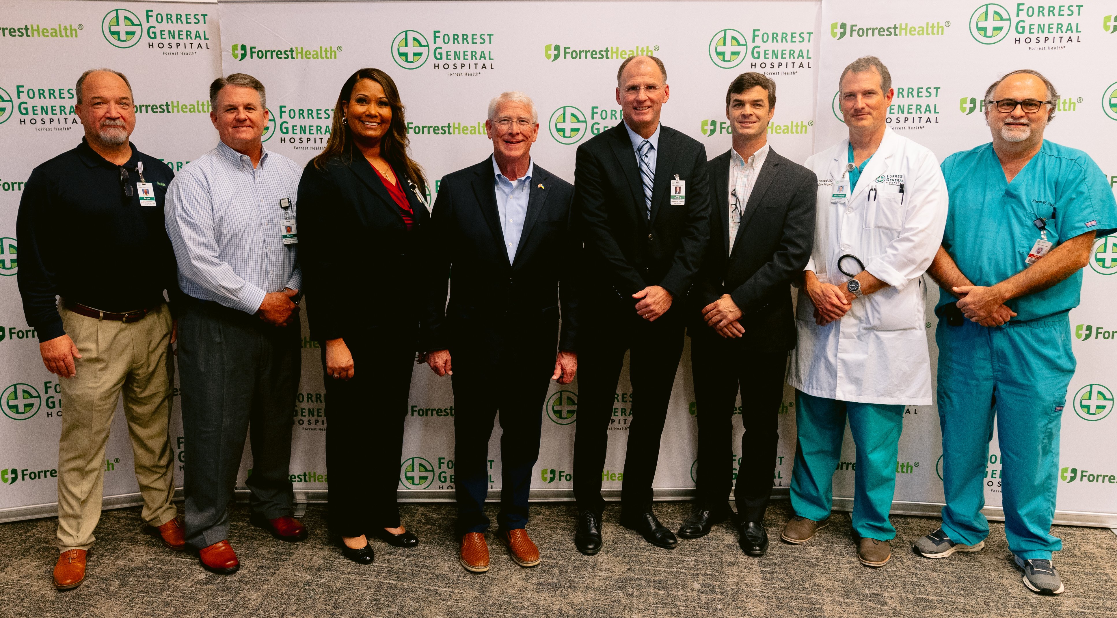 United States Senator, Roger Wicker, visits Forrest General Hospital ...