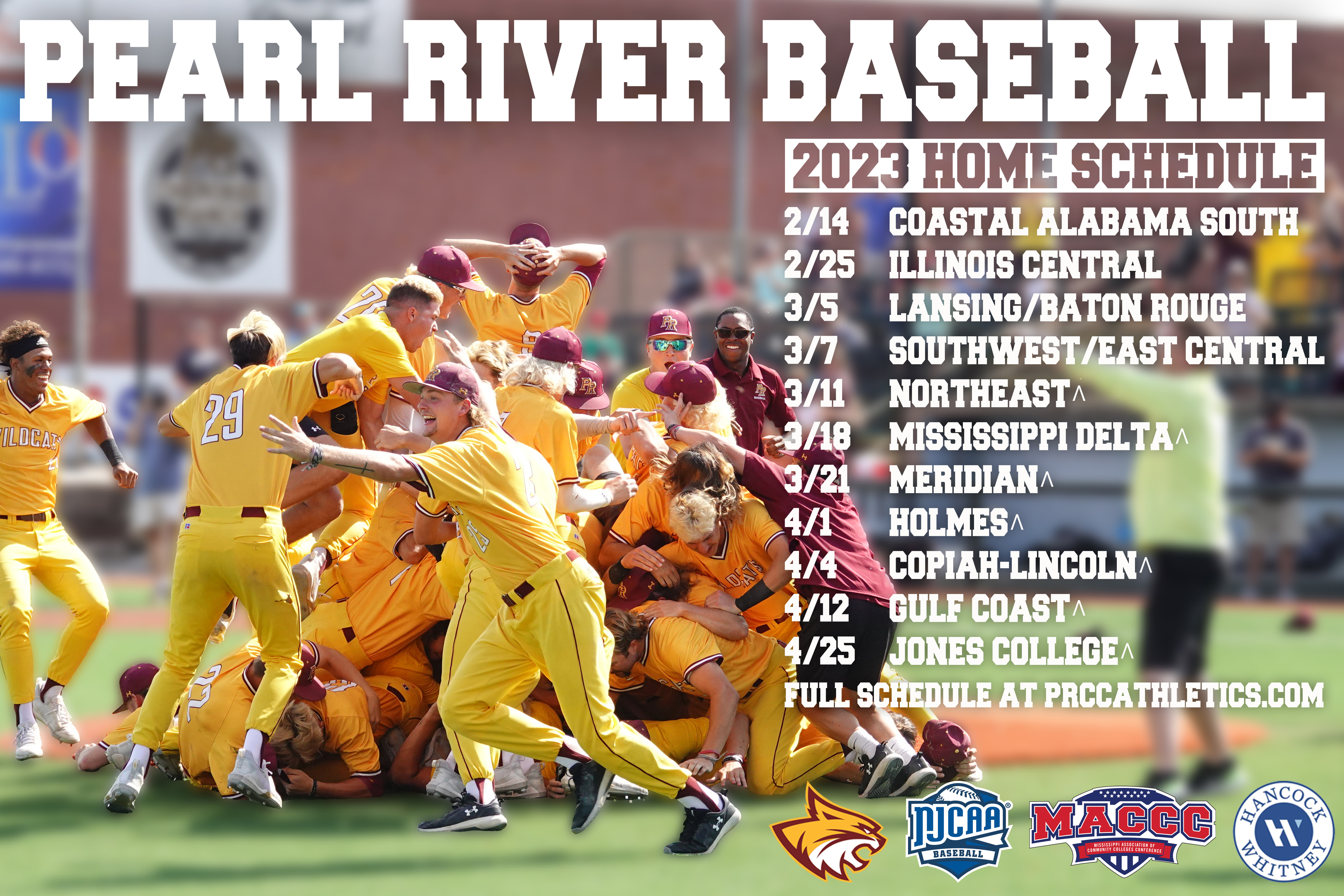 Defending National Champion Pearl River baseball releases 2023 schedule ...