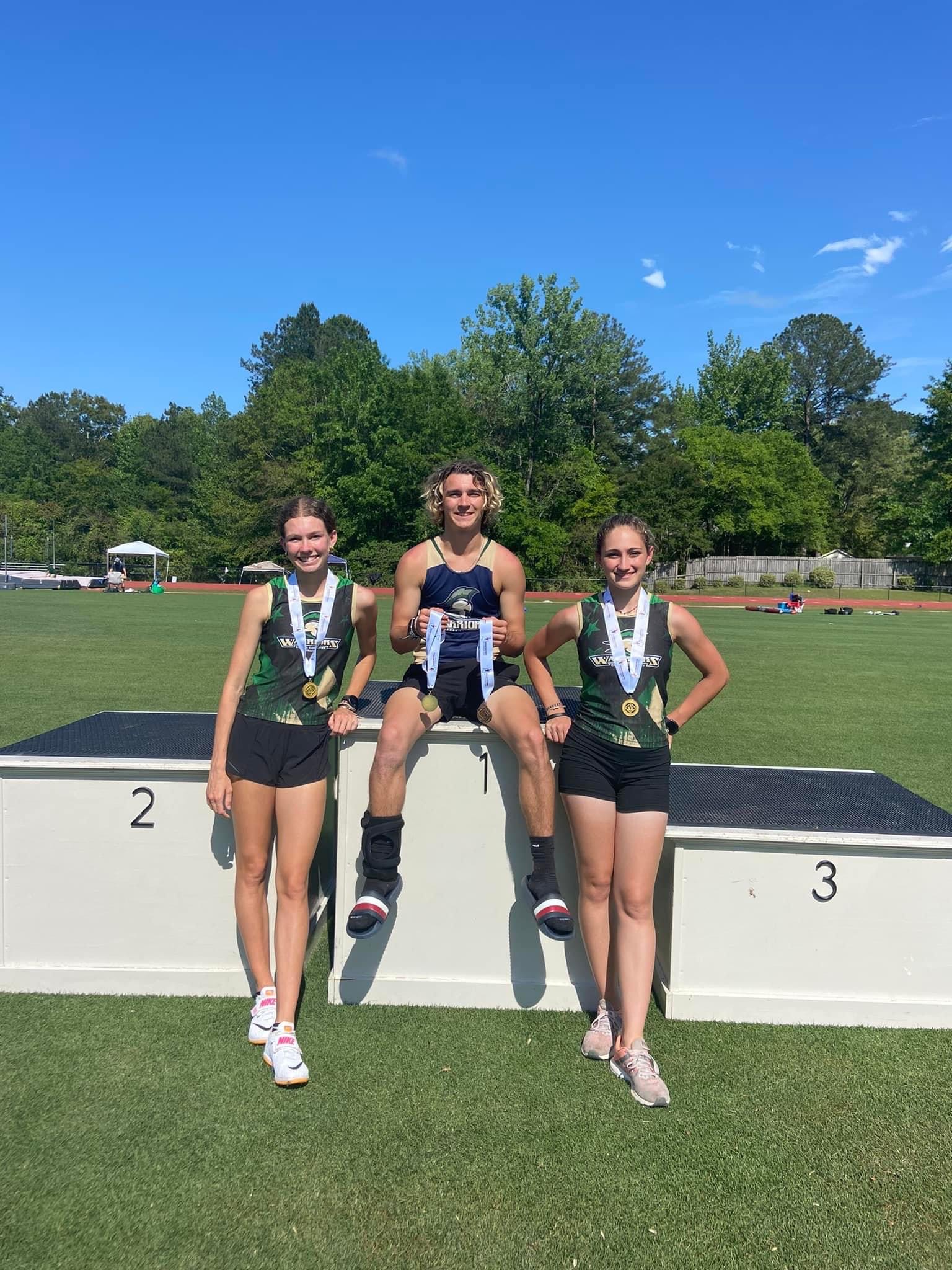 3 Students from HCA Win Gold at Track and Field Meet | Picayune Item