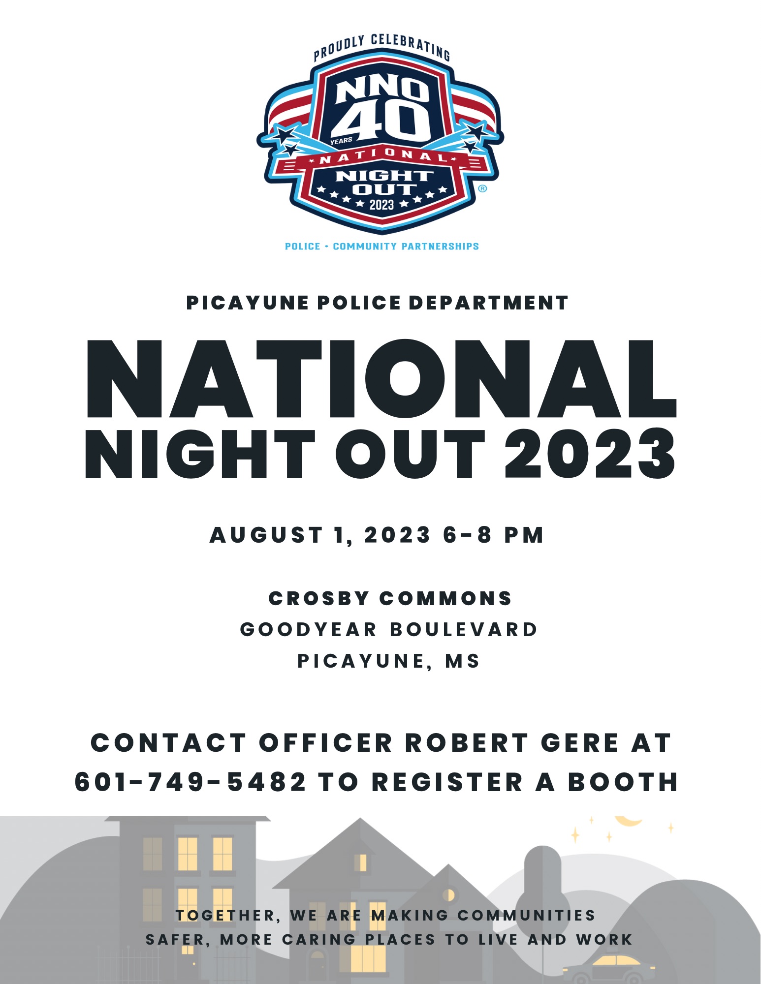 Picayune Police Department and City of Picayune Unite for National ...