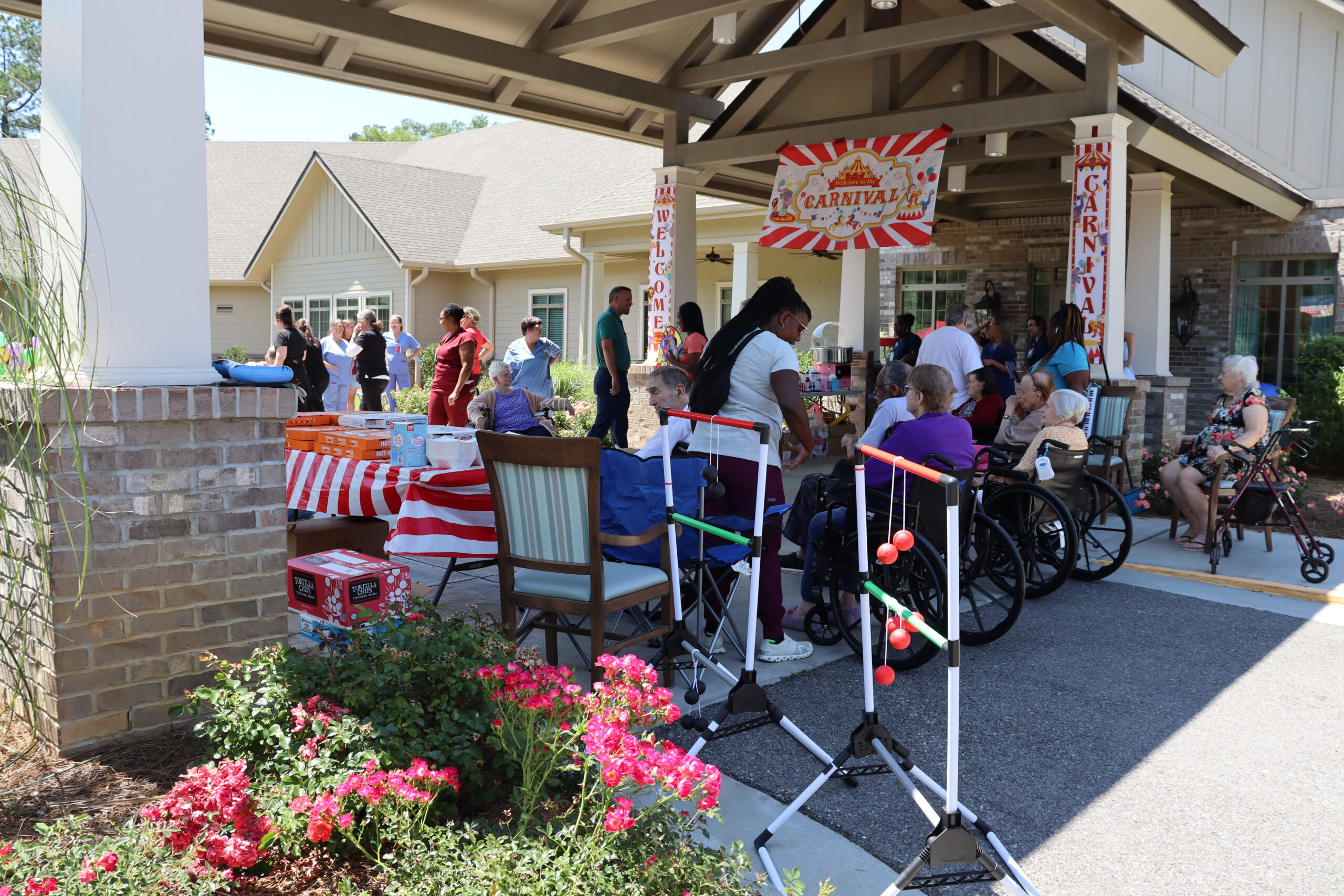 Bedford Care Center Hosts Tailgate Party for National Nursing Home Week ...