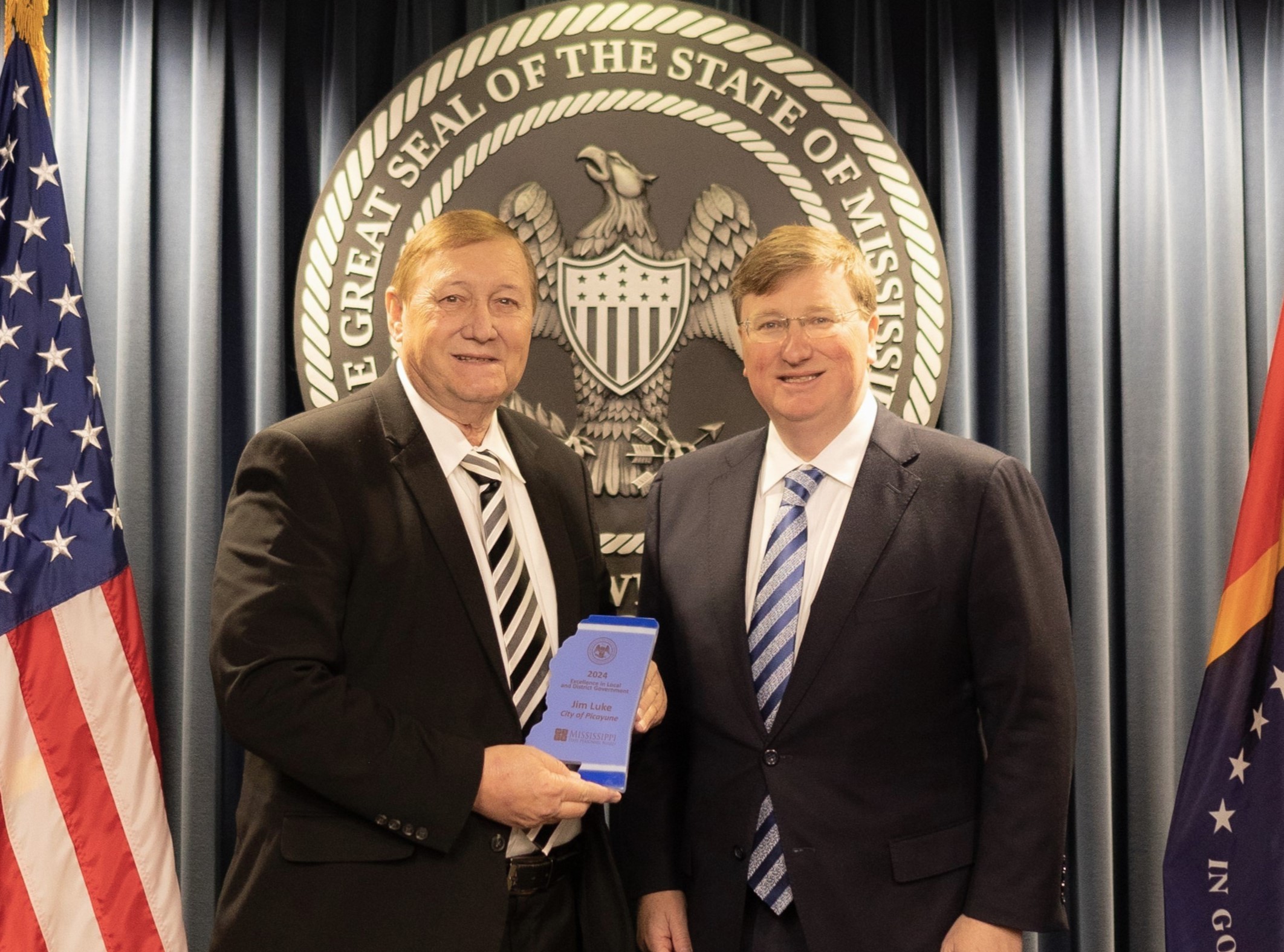 Picayune Mayor Jim Luke Receives 2024 Excellence in Local Government ...