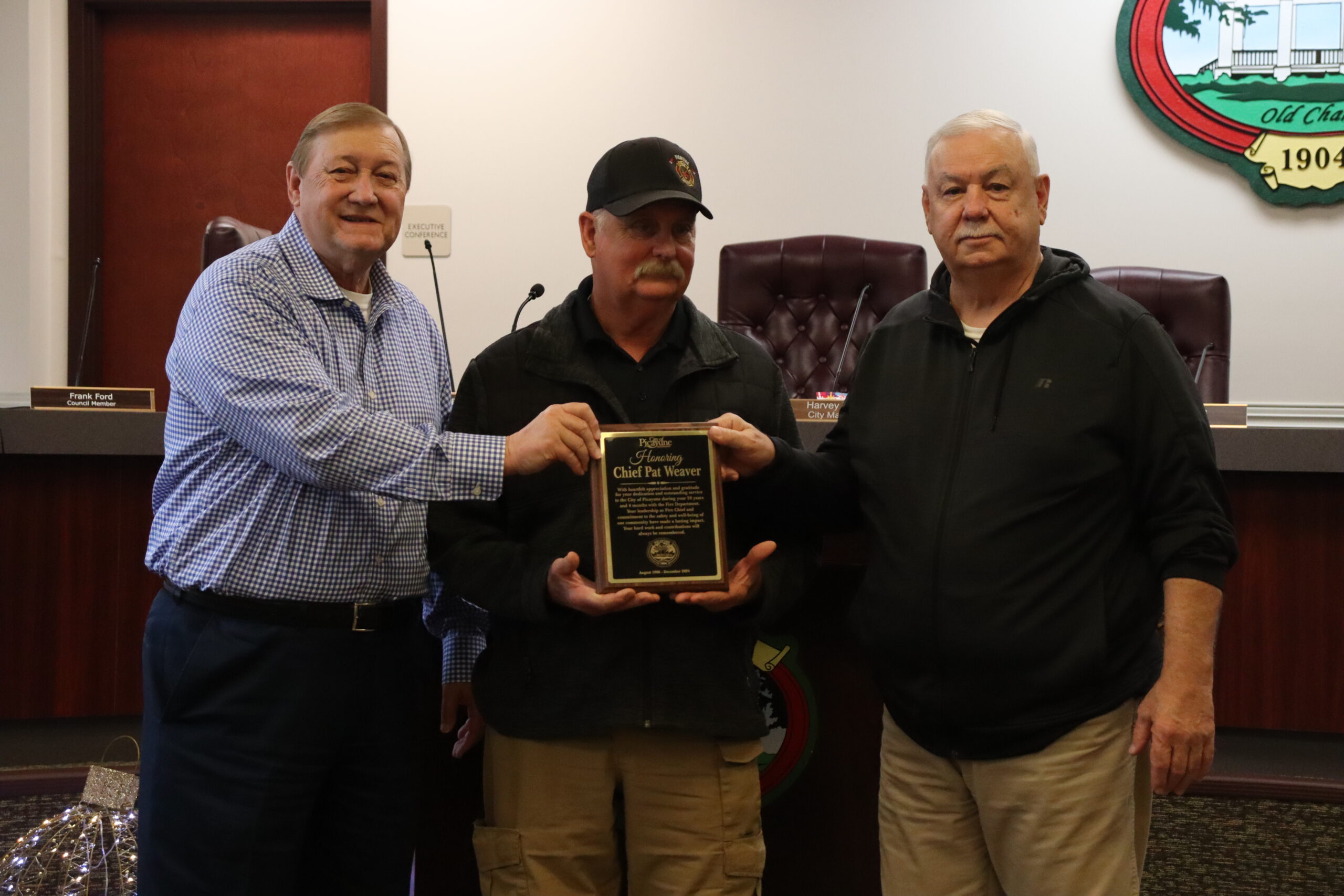 Picayune Fire Chief Pat Weaver Retires After 28 Years of Service ...